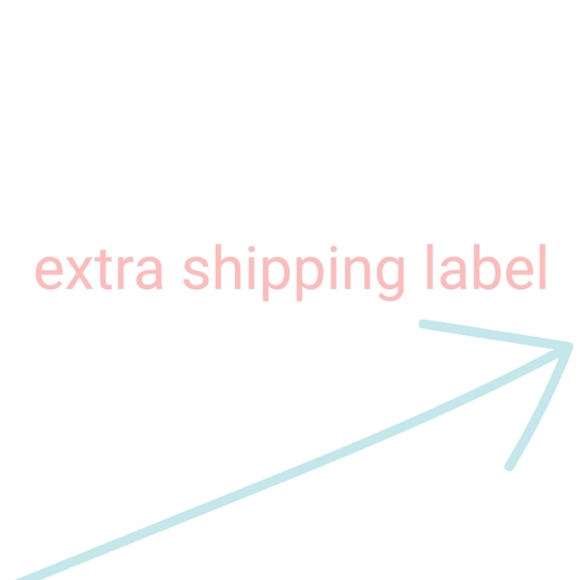 Other | Extra Shipping Label | Poshmark